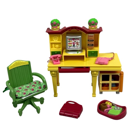 Fisher-Price | Toys | Fisher Price Loving Family Computer Desk Printer ...